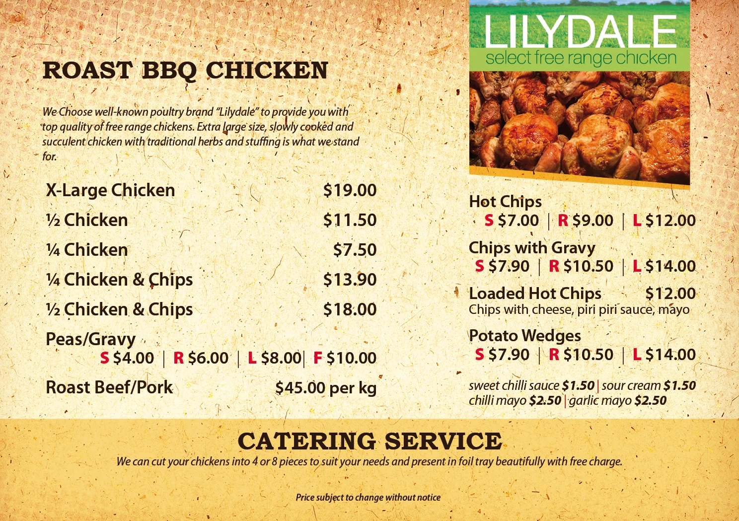 Phat Chicken Online Menu